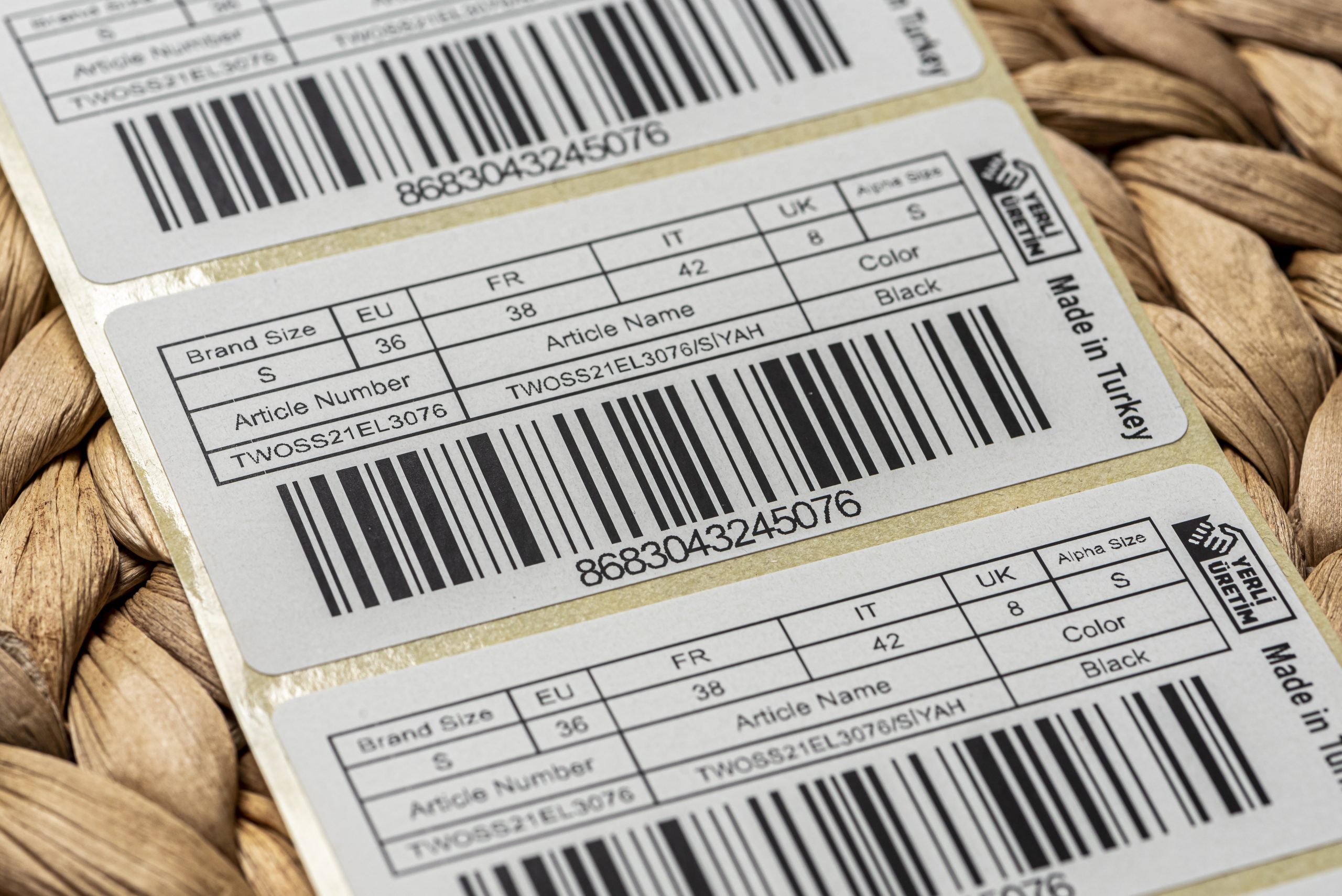 Barcode Labels - Saypaş Etiket